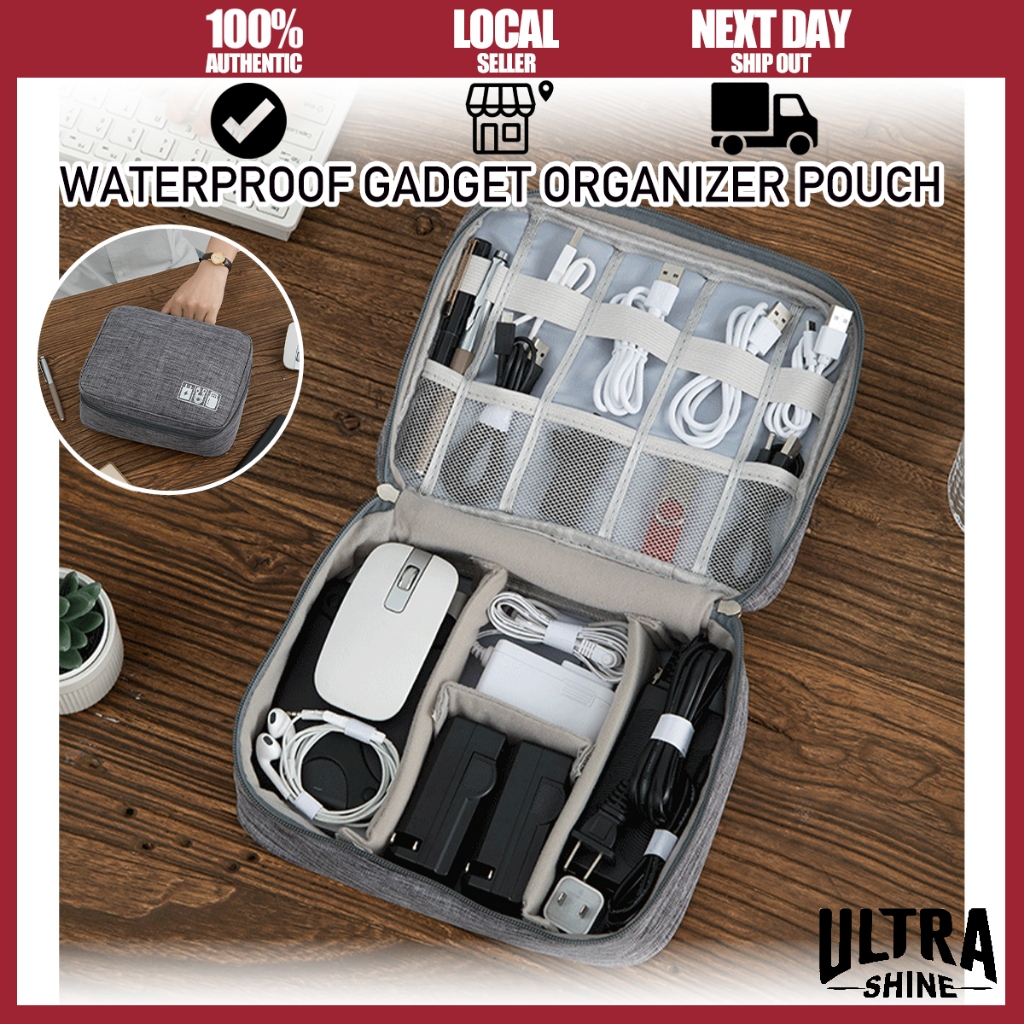 [MY] Travel Organizer Pouch/ Travel Electronic Gadget Organizer Pouch ...
