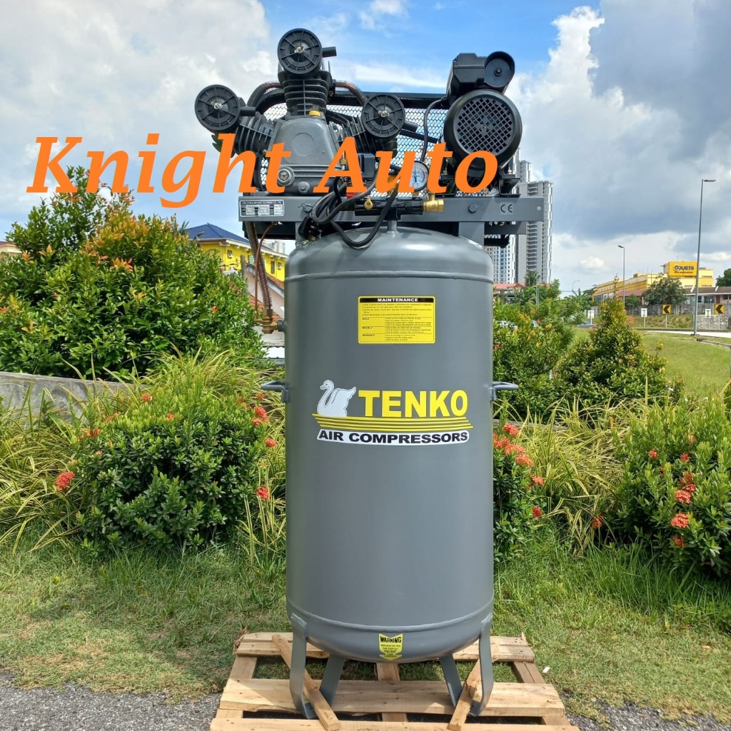 Tenko bare head W-0.36 8 bar (custom) , 3Hp vertical air compressor ...