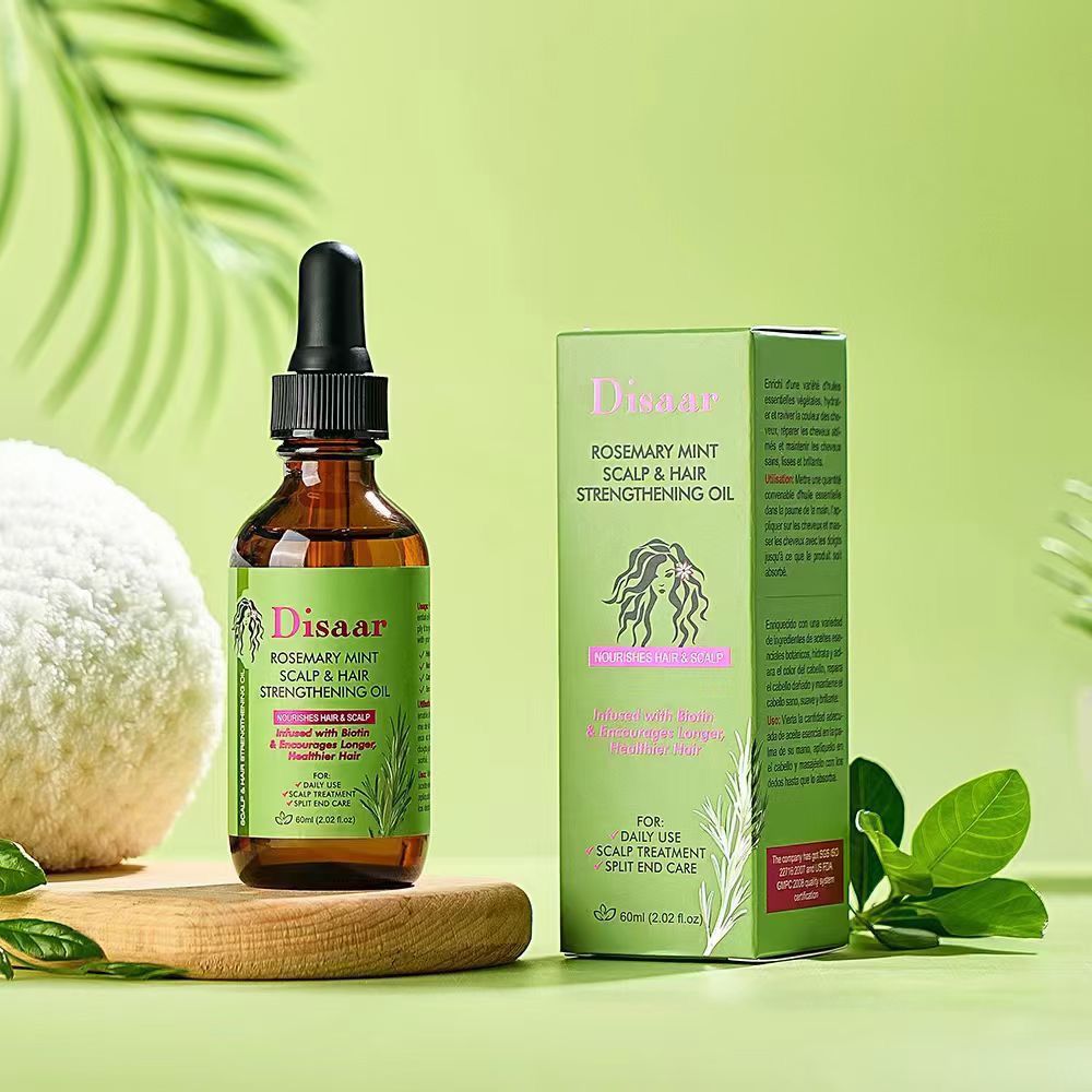 DISAAR SCALP & HAIR STRENGTHENING OIL INFUSED WITH BIOTIN & ENCOURAGES ...