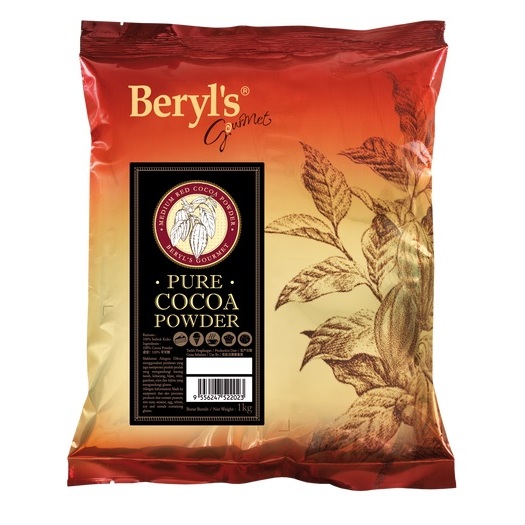 100gm / 1kg BERYL'S Gourmet Pure Cocoa Powder (Premium) / Serbuk Koko ...