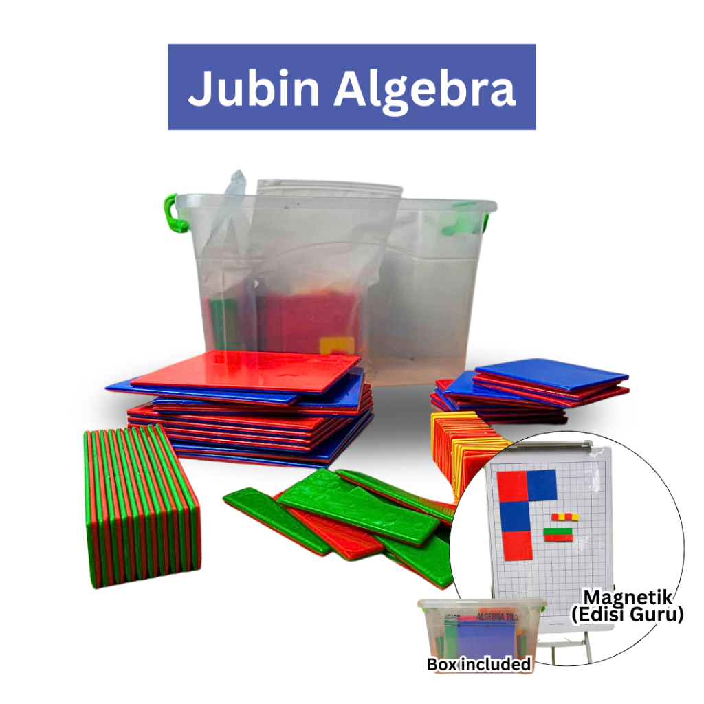(ABM NIlam) Jubin Algebra | Algebra Tiles Nilam Publication | Shopee ...