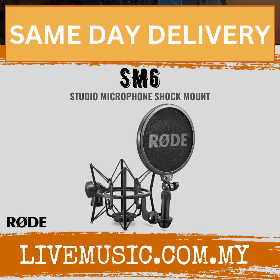 Rode SM6 Studio Microphone Shock Mount ( SM 6 / SM-6 ) | Shopee Malaysia