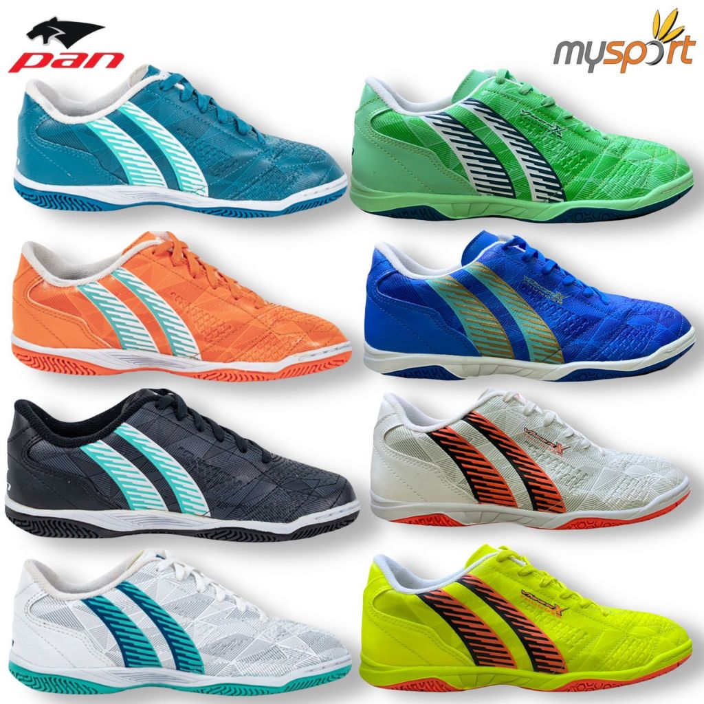 Pan Shoes Vigor X Thunder and Venture Kasut Futsal Shoes Indoor ...