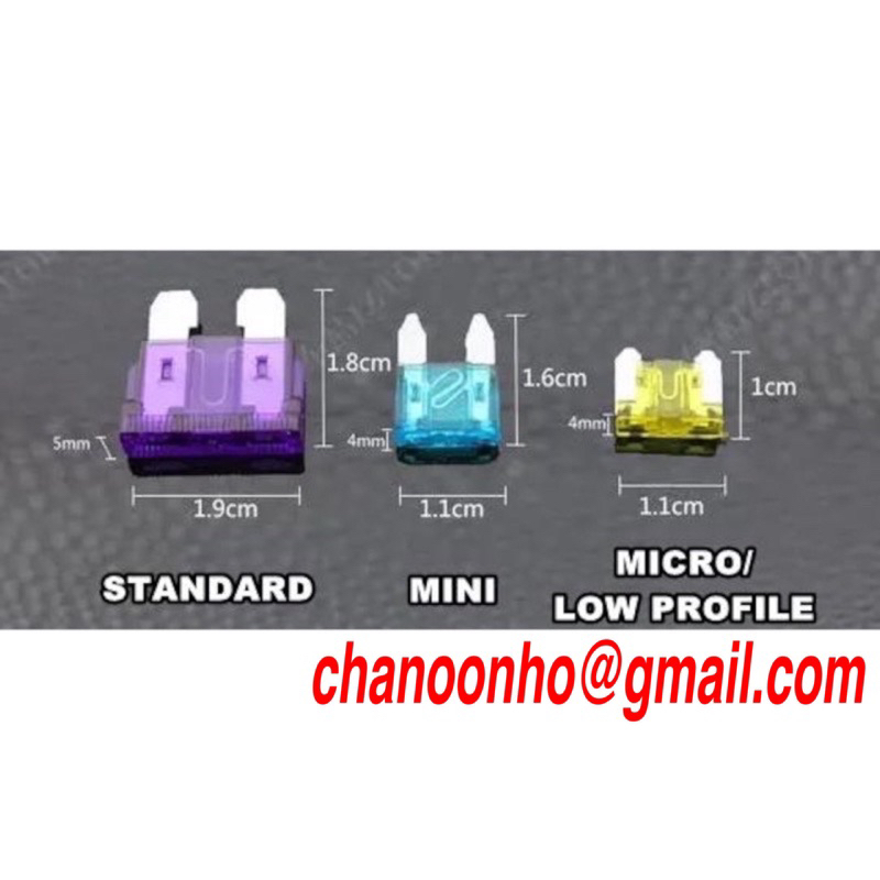 1 PCS ASSORTED CAR STANDARD MICRO MINI MEDIUM BLADE FUSE 5A 7.5A 10A ...