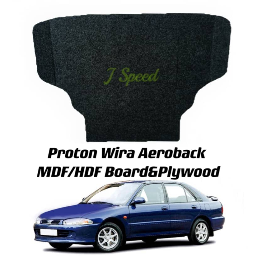 Proton Wira Aeroback Bonnet Spare Tyre Cover Board Papan Bonet(FAST ...