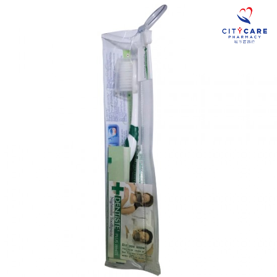 Dentiste Plus White Travel Set (Toothpaste 20G + Toothbrush) | Shopee ...