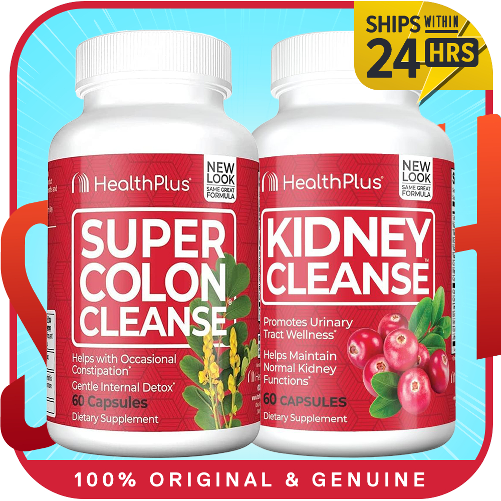 Health Plus Super Colon Cleanse, Gentle Internal Detox l Advanced ...