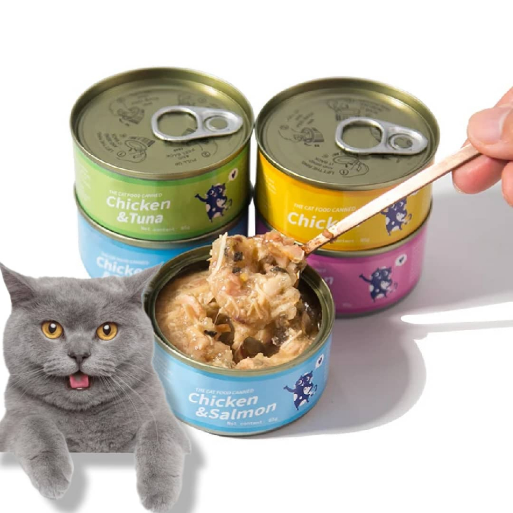 Premium Cat Canned Wet Food Makanan Basah Kucing 85G | Shopee Malaysia