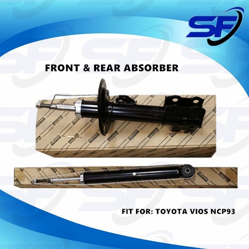 TOYOTA VIOS NCP93 2008-2013 YEAR FRONT REAR ABSORBER 1 PAIR 2 PCS ...
