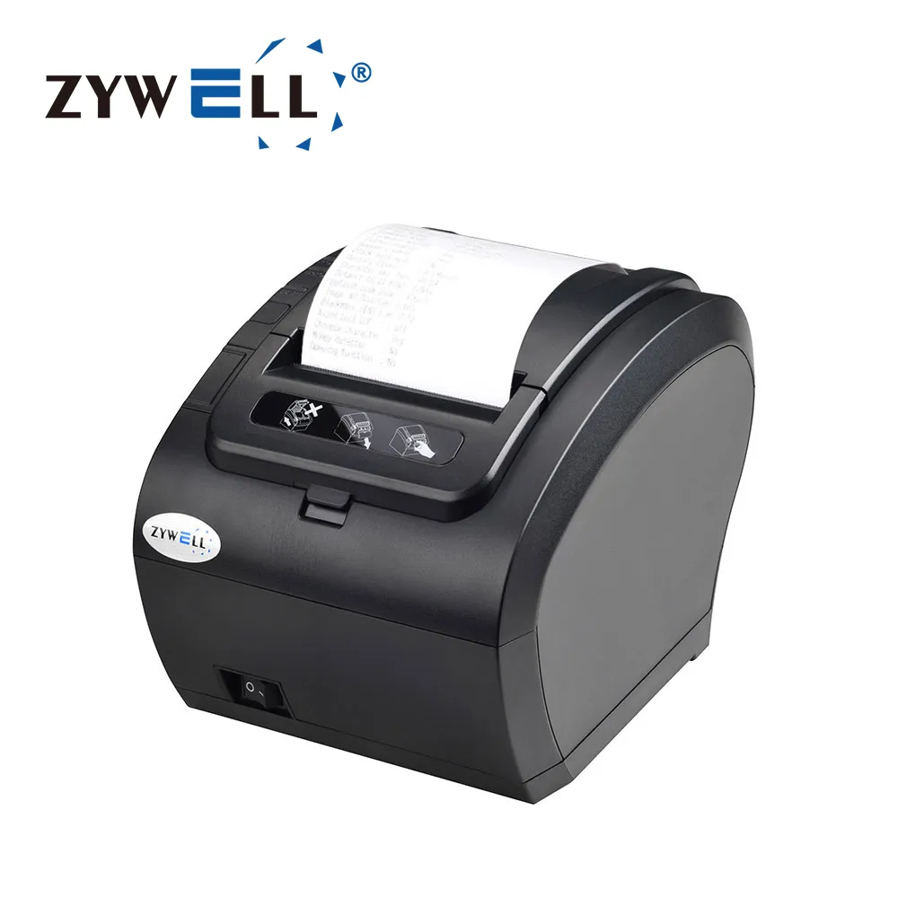 ZYWELL Zy307 Zy606 Usb+Lan 80mm Autocut Thermal Receipt Printer 1Year ...