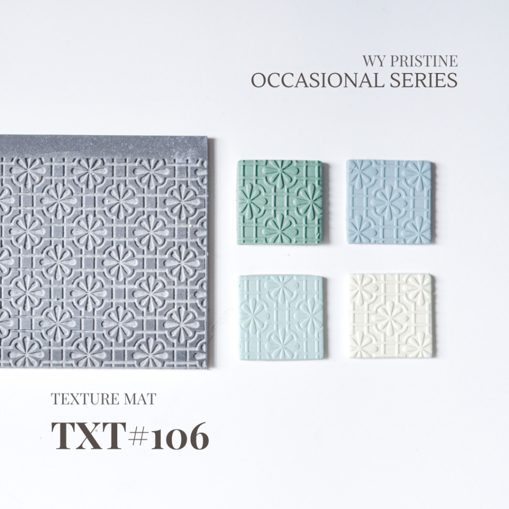 Polymer clay texture sheet | Texture mat for polymer clay | Tiles Pattern | TXT #106 - TXT#108 ...