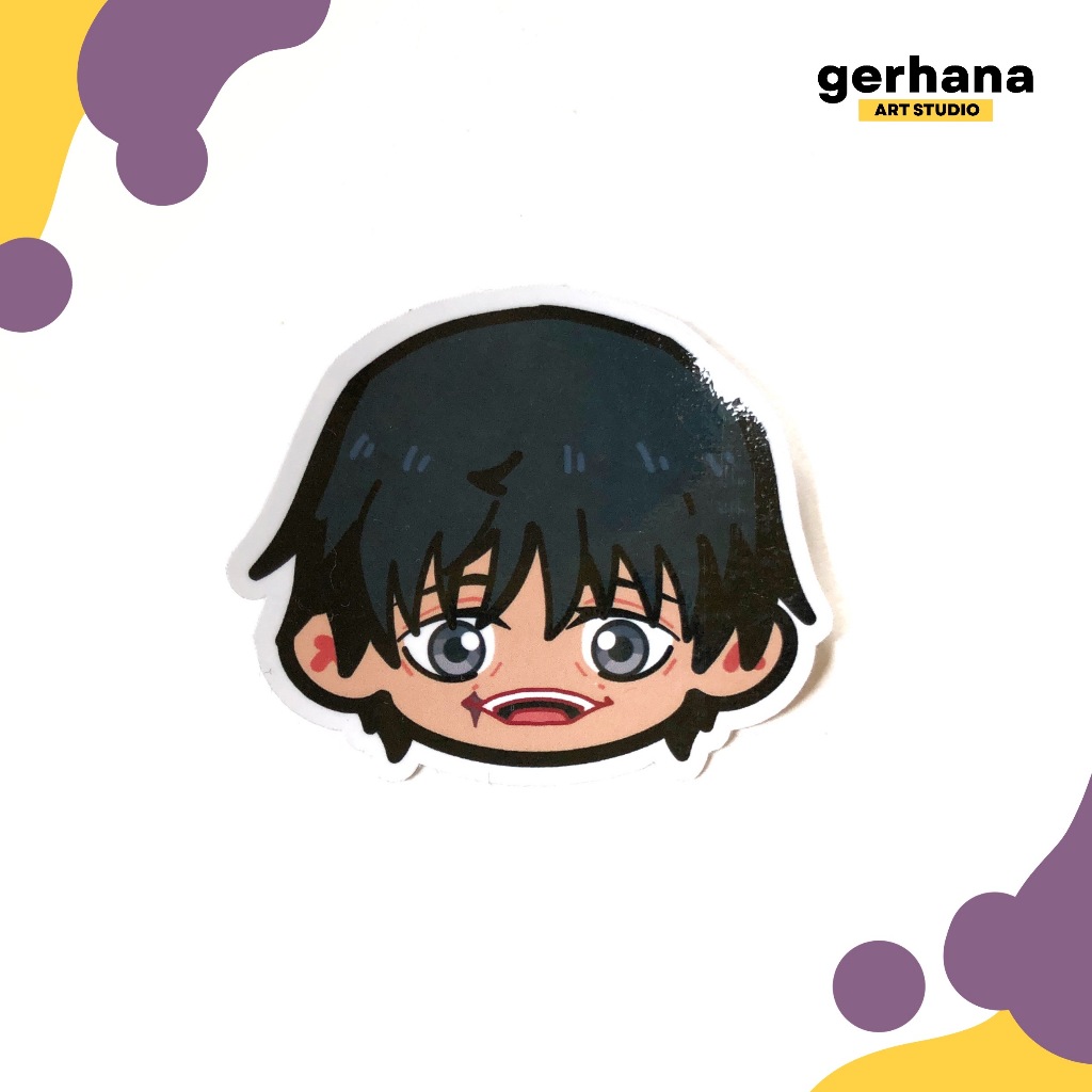 Jujutsu Kaisen Chibi Sticker | Nanami Gojo Nobara Sukuna Megumi Yuji ...