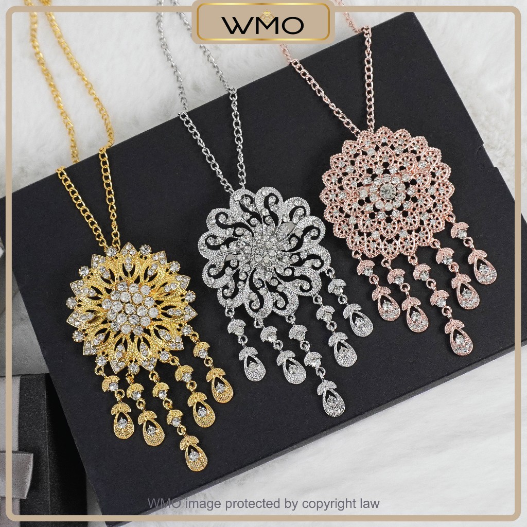 Traditional Dokoh Kebaya Berantai Jurai Kerongsang Kebaya Brooch Pin ...