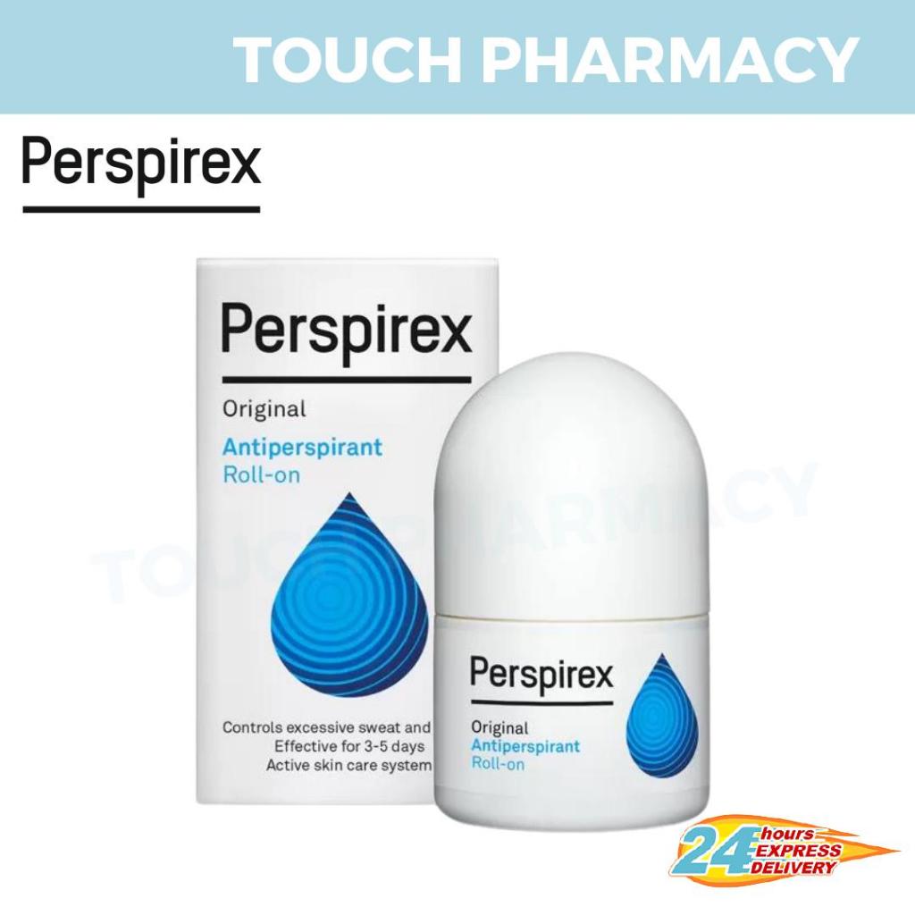 PERSPIREX Roll On Antiperspirant Deodorant 20ML - ORIGINAL | Shopee ...