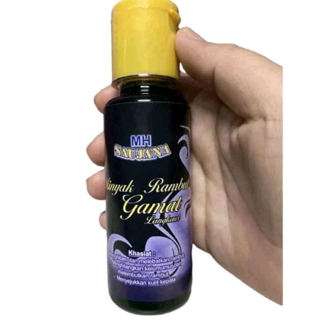 Minyak Rambut Gamat Mh Saujana Langkawi | Shopee Malaysia