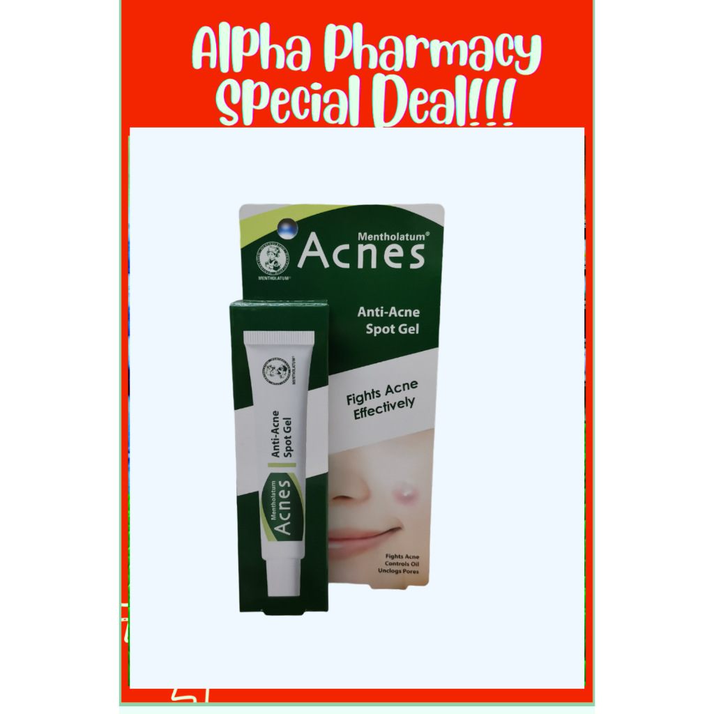 MENTHOLATUM ACNES ANTI ACNE SPOT GEL 18G | Shopee Malaysia