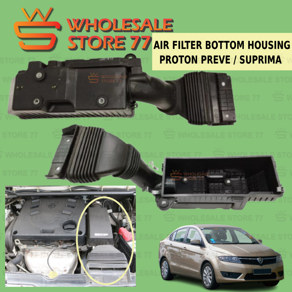 ORIGINAL & WARRANTY | PROTON PREVE / SUPRIMA AIR FILTER BOTTOM HOUSING ...