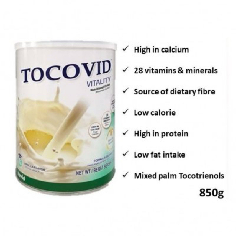 Tocovid Vitality Nutritional Drink(850g) | Shopee Malaysia