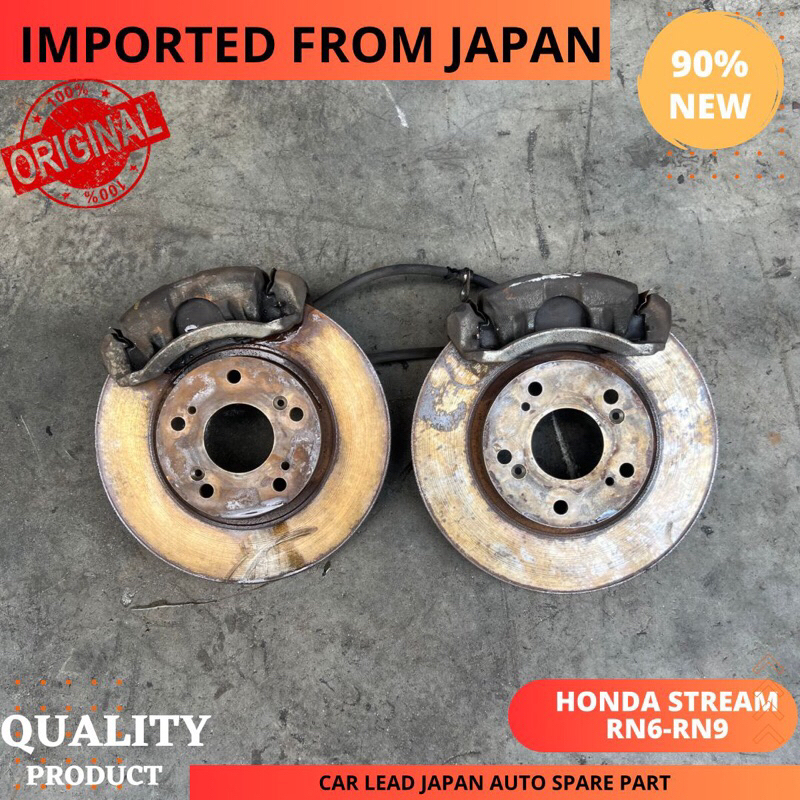 🇯🇵ORIGINAL HONDA STREAM RN6 DISC AND CALIPER 11 INCH CAN MOPDIFIED FOR ...
