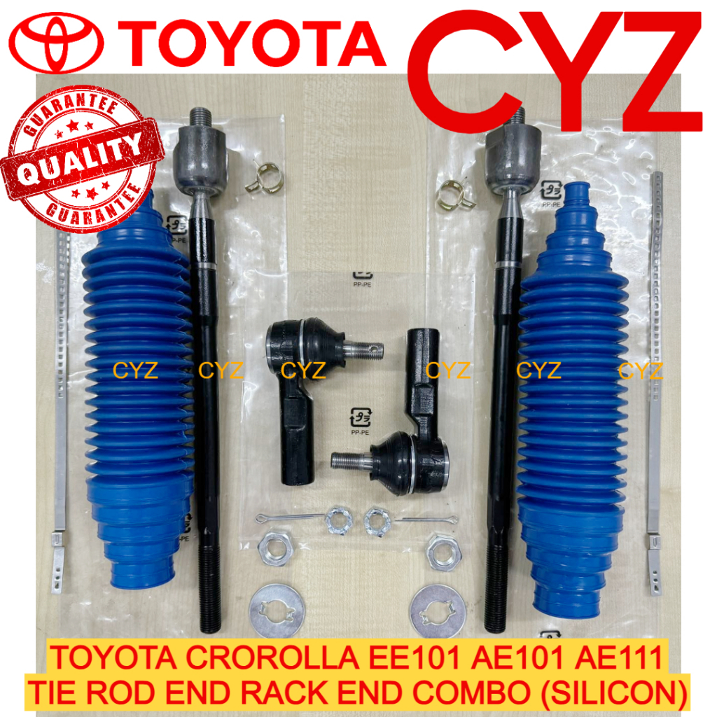 Combo Set TOYOTA COROLLA AE92 EE100 AE101 AE111 89-99Y SEG Tie Rod End ...