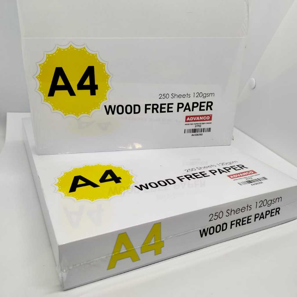 SIMILI PAPER / KERTAS PUTIH (120GSM) 250PCS/REAM (AVAILABLE IN A4 | A5 ...