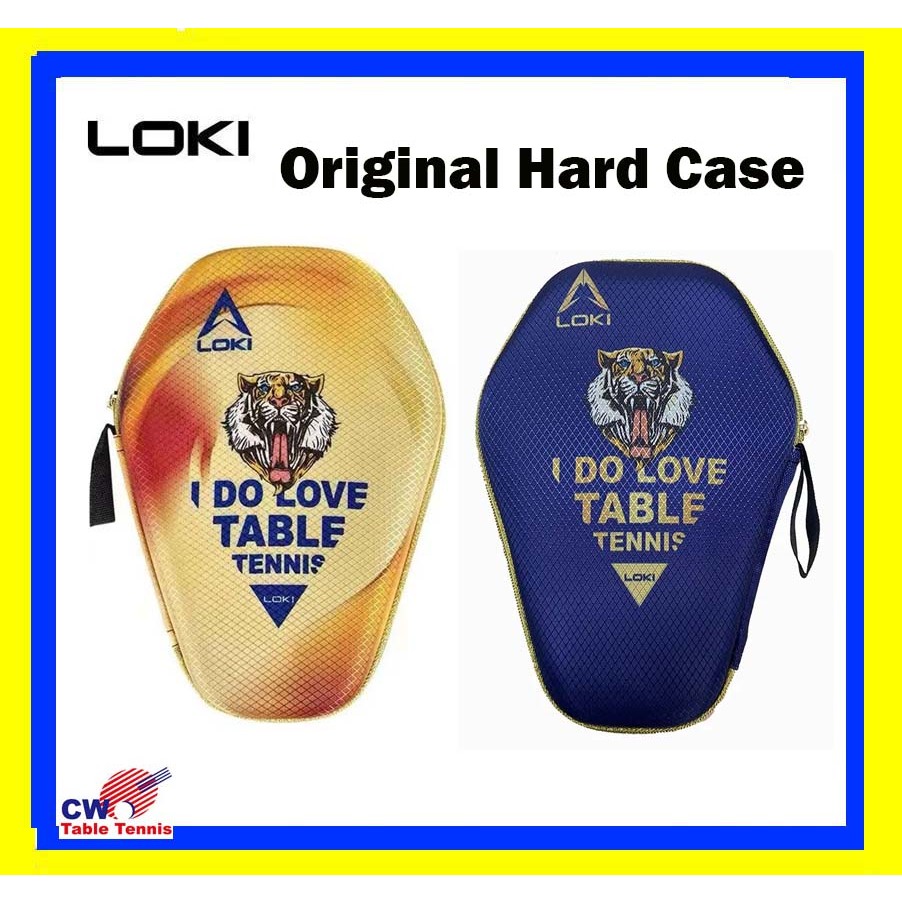 LOKI original Hard TIGER CASING Shell Table Tennis Racket Cover Bag ...