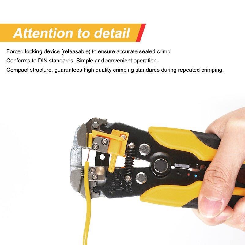 Crimper cable cutter automatic wire stripper multifunctional stripping tools crimping pliers ...
