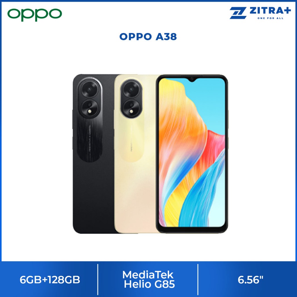 OPPO A38 6GB+128GB | 33W SUPERVOOCTM | 50MP AI Camera | 90Hz Sunlight ...
