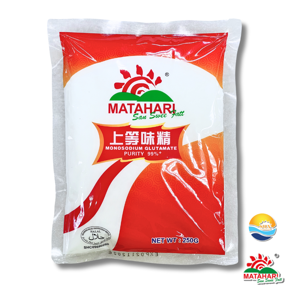 250g Matahari Brand Monosodium Glutame Purity 99% MSG Seasoning ...
