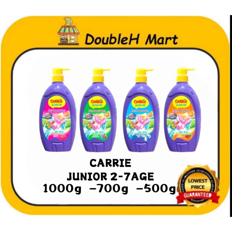 carrie junior hair & body wash 1kg , 700g , 500g | Shopee Malaysia