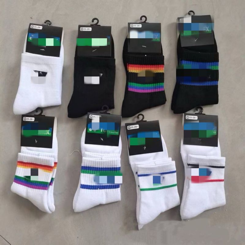 S0001 ReadyStock - Embroidered outdoor thickened towel sock socks YY ...
