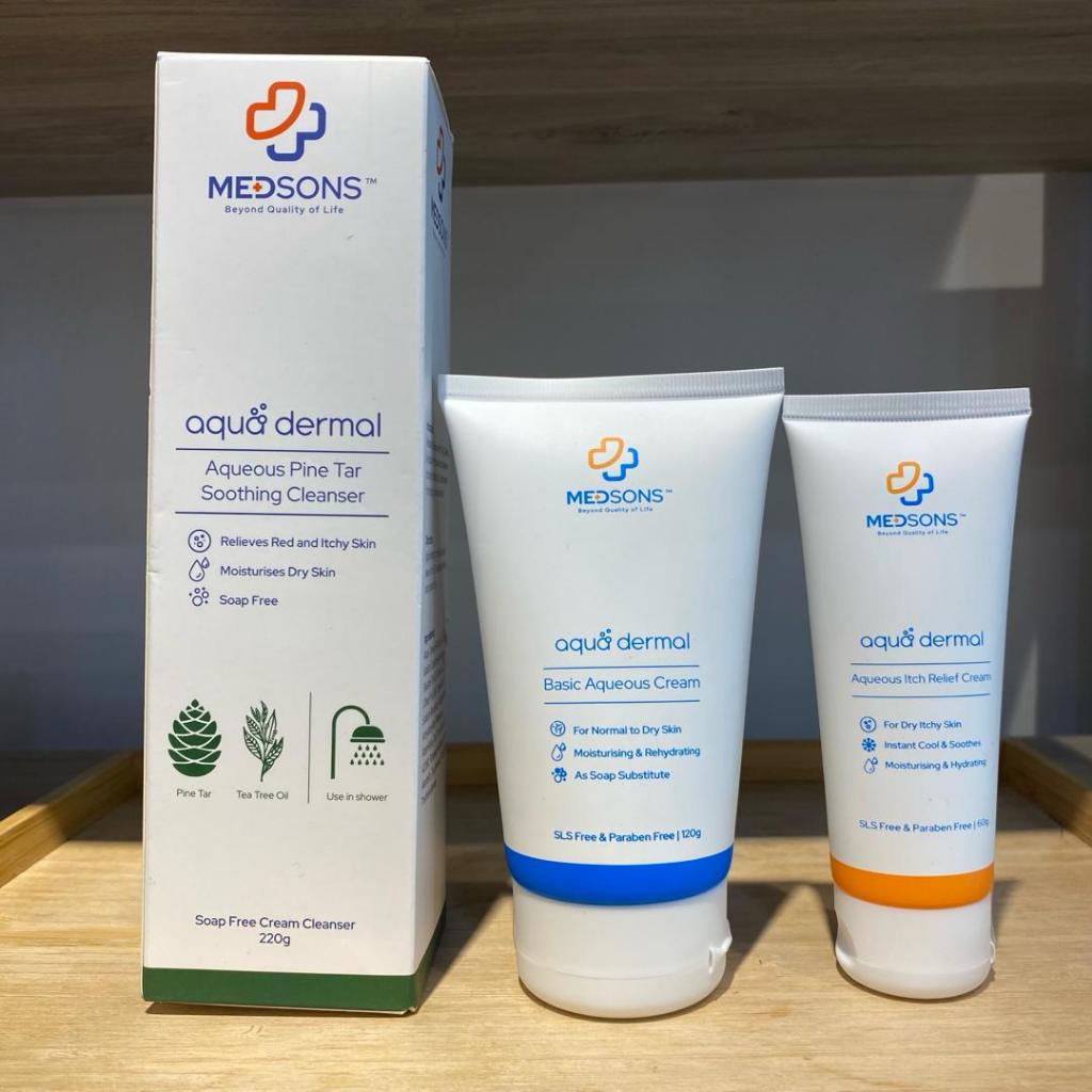 Medsons Aqua Dermal Basic Aqueous Cream | Aqueous Pine Tar Soothing ...