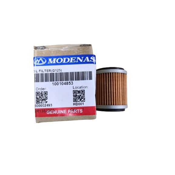 100104853 MODENAS KARISMA 125S NEW / G125 OIL FILTER ORIGINAL | Shopee ...