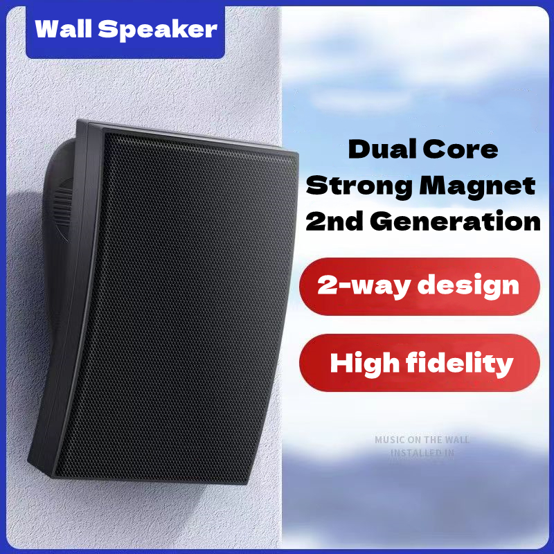 4" Wall Mounted PA Speaker 6.5" Public Address System Speakers for Shop ...