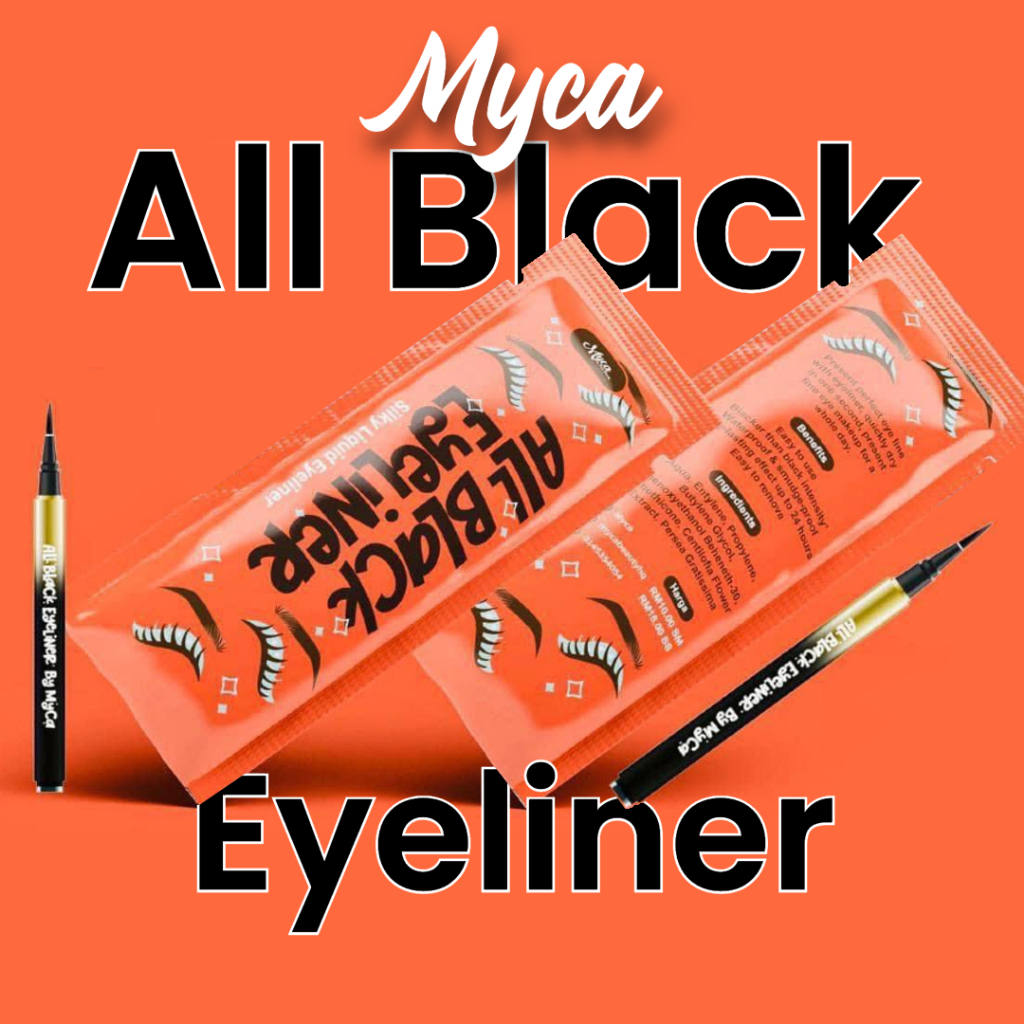 Myca All Black Eyeliner [Original] | Shopee Malaysia