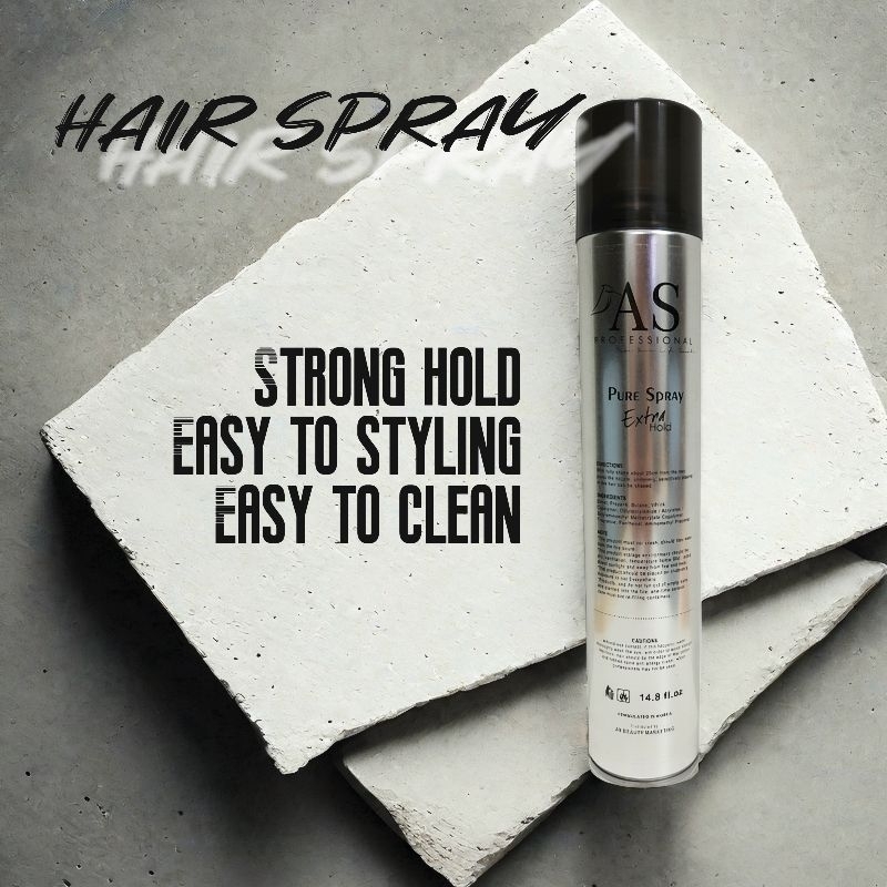 AS PROFESSIONAL HAIR SPRAY 420ML | Shopee Malaysia