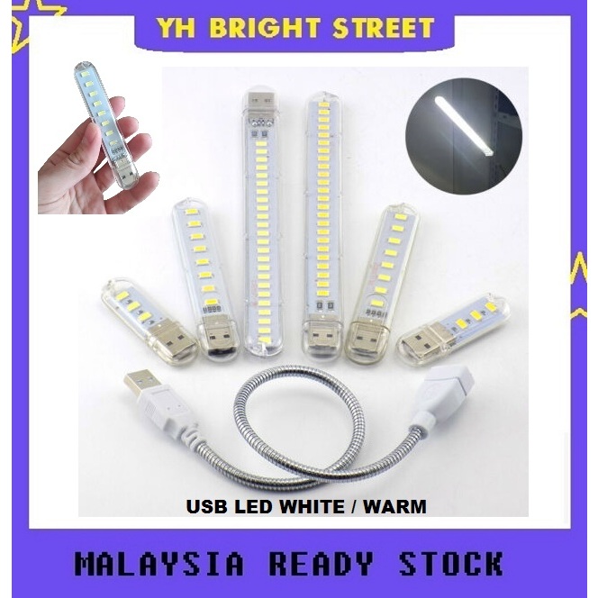 Portable USB LED Night Light 3LED / 8LED / 24LED / Extention USB Keychain 5V Desk Reading lamp ...