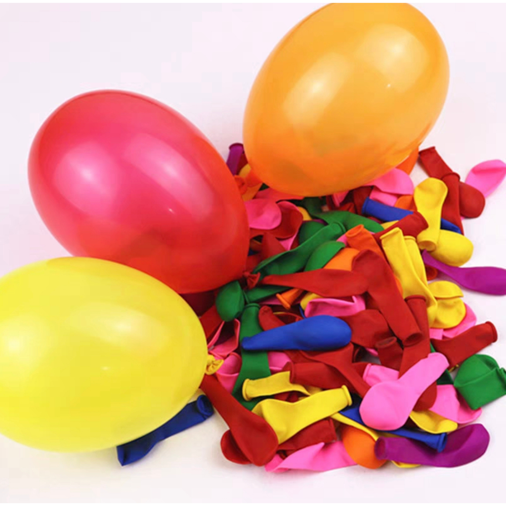 500pcs Small mini balloon water polo round multicolor water balloon ...
