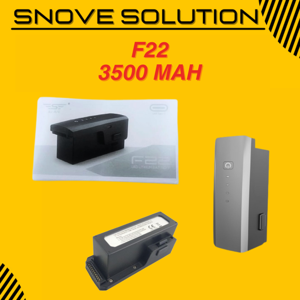 BATTERY DRONE F22 3500MAH | Shopee Malaysia