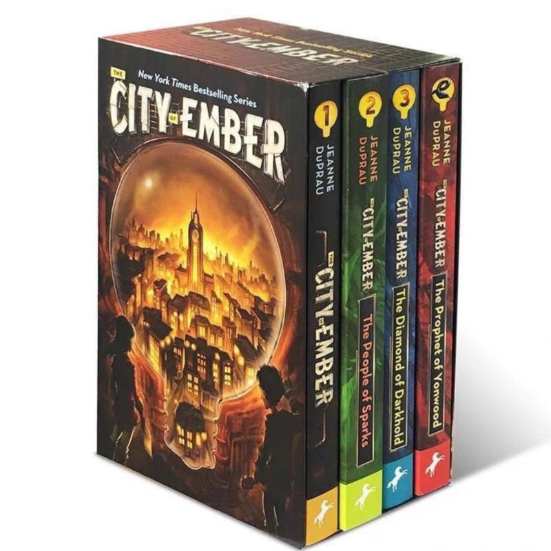 (4 Books) City Of Ember Story Book Set | Shopee Malaysia