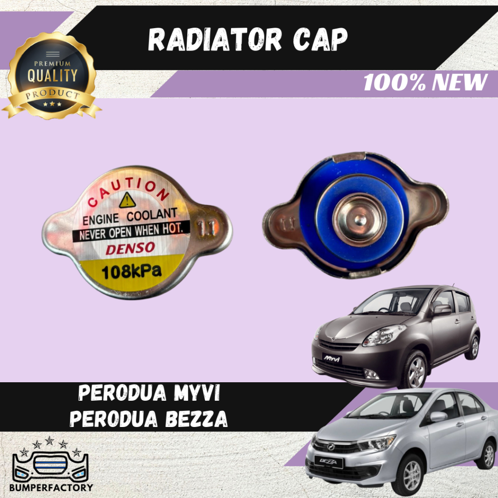 Perodua Myvi Bezza Radiator Cap Denso 022510-4150 100% New High Quality ...