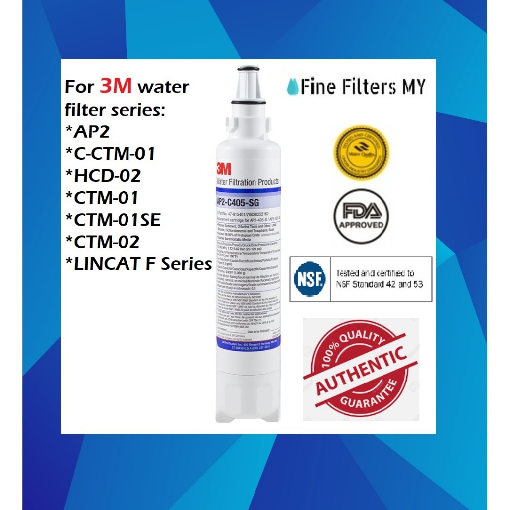 3M AP2-C405-SG/ AP2-C401-SG Cartridge Replacement AP2 for HCD2 / CTM01 ...