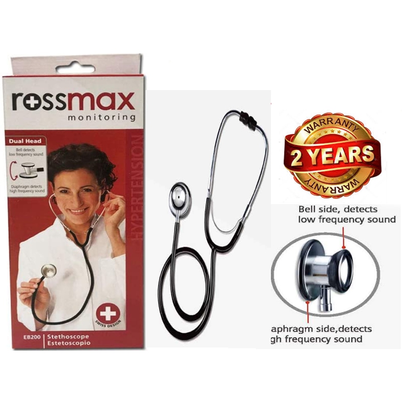 Rossmax Dual Head Stethoscope, EB200 | Shopee Malaysia