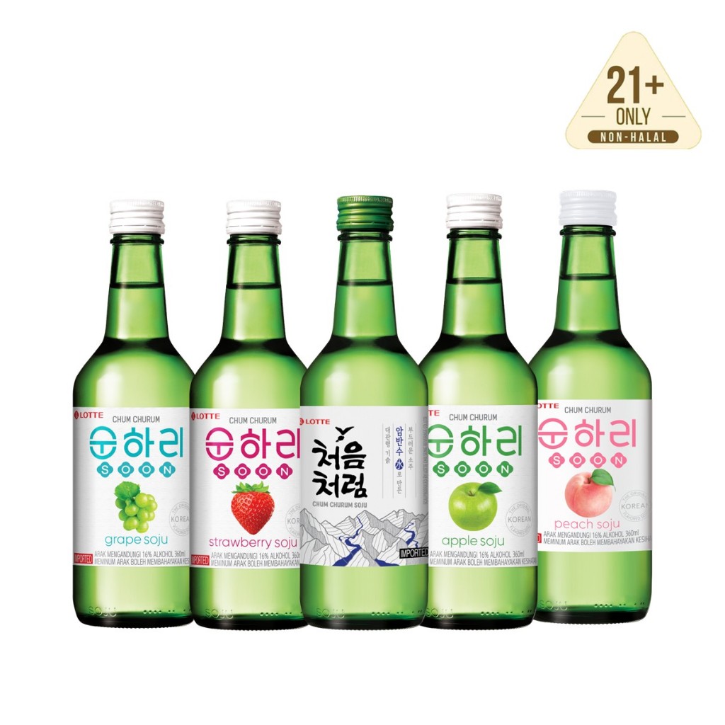 Chum Churum Korean Soju 360ml X 4 Bottles Shopee Malaysia