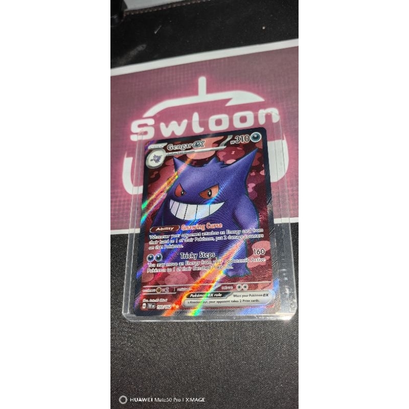 Pokémon TCG- Gengar ex - 193/162-(TEF) | Shopee Malaysia