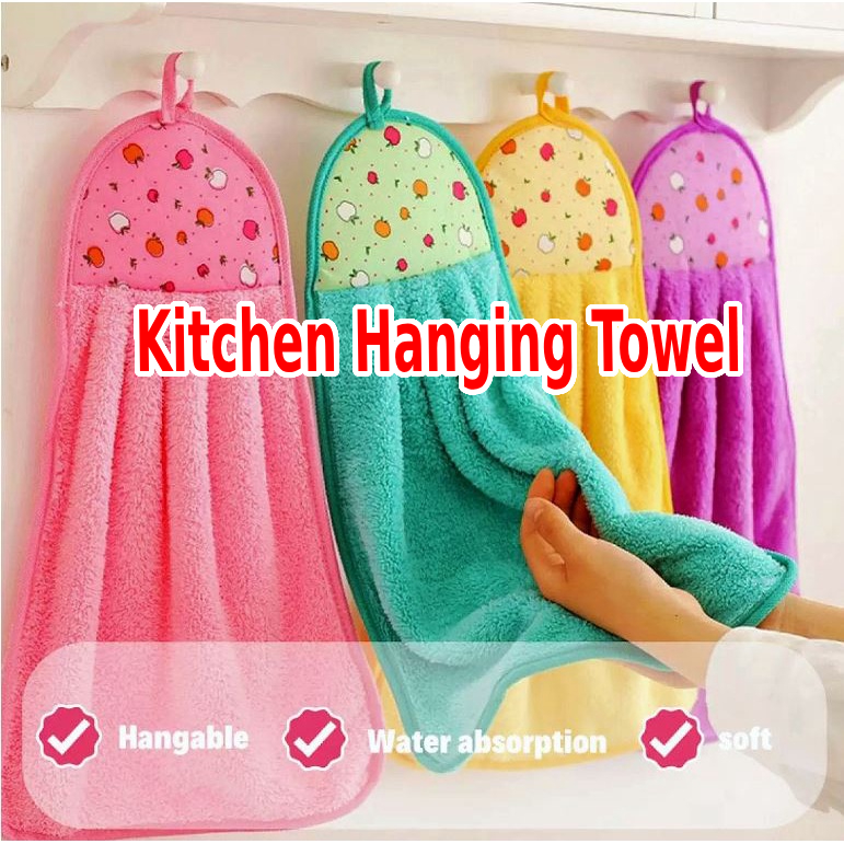 Microfiber Towel Kitchen Bathroom Ultra Absorbent Thick Coral Velvet ...