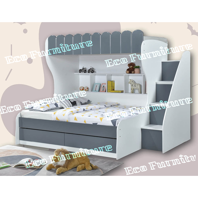 MELAMINE Surface Bed Children Bed / Kids Bed / Kids Single Bed Queen ...