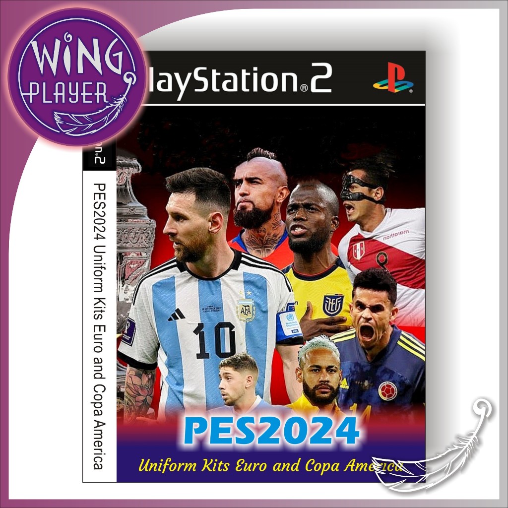PS2 Game - PES2024 April Update Uniform Kits Euro and Copa America | Shopee Malaysia