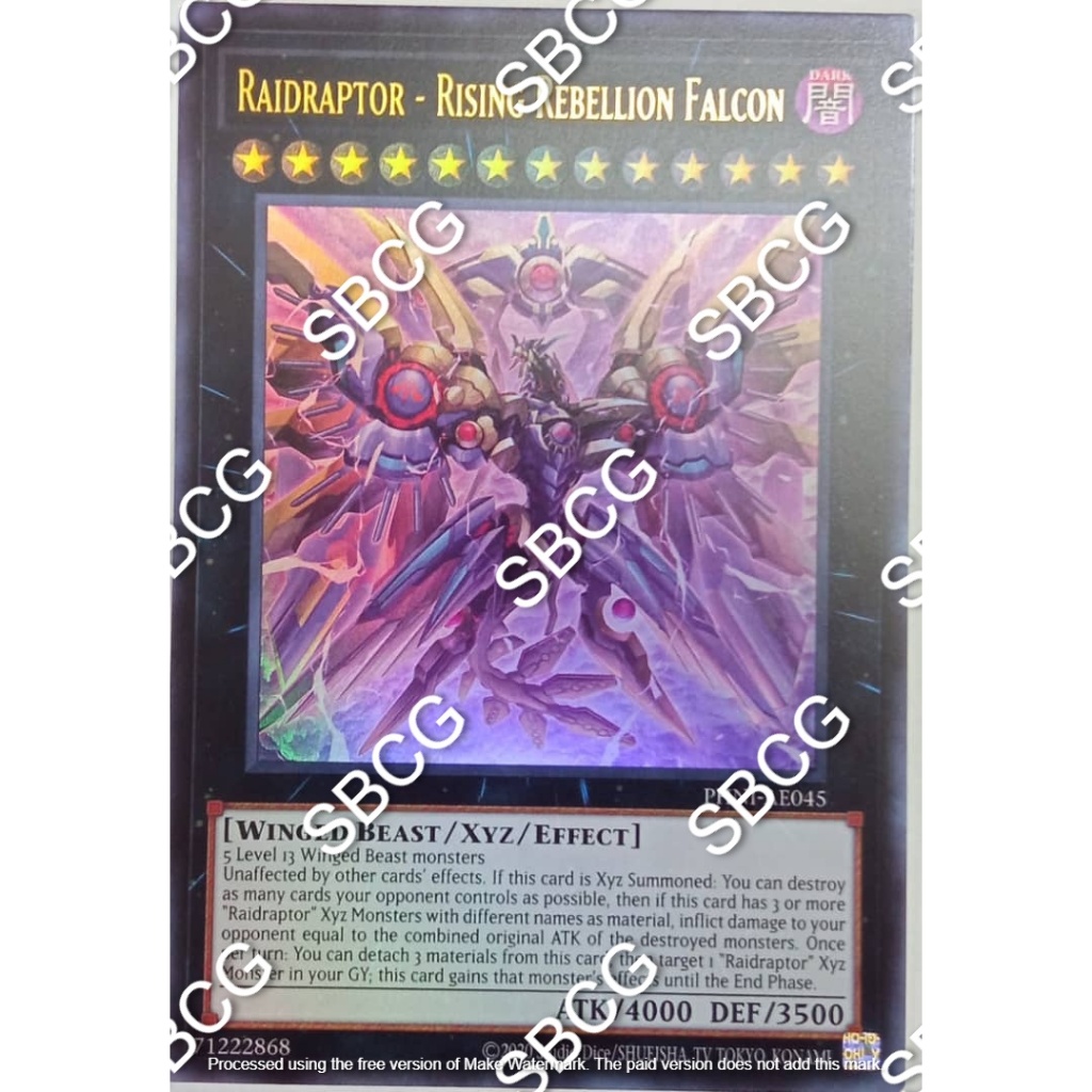 Phantom Nightmare "Raidraptor - Rising Rebellion Falcon" ( PHNI-AE045 ...