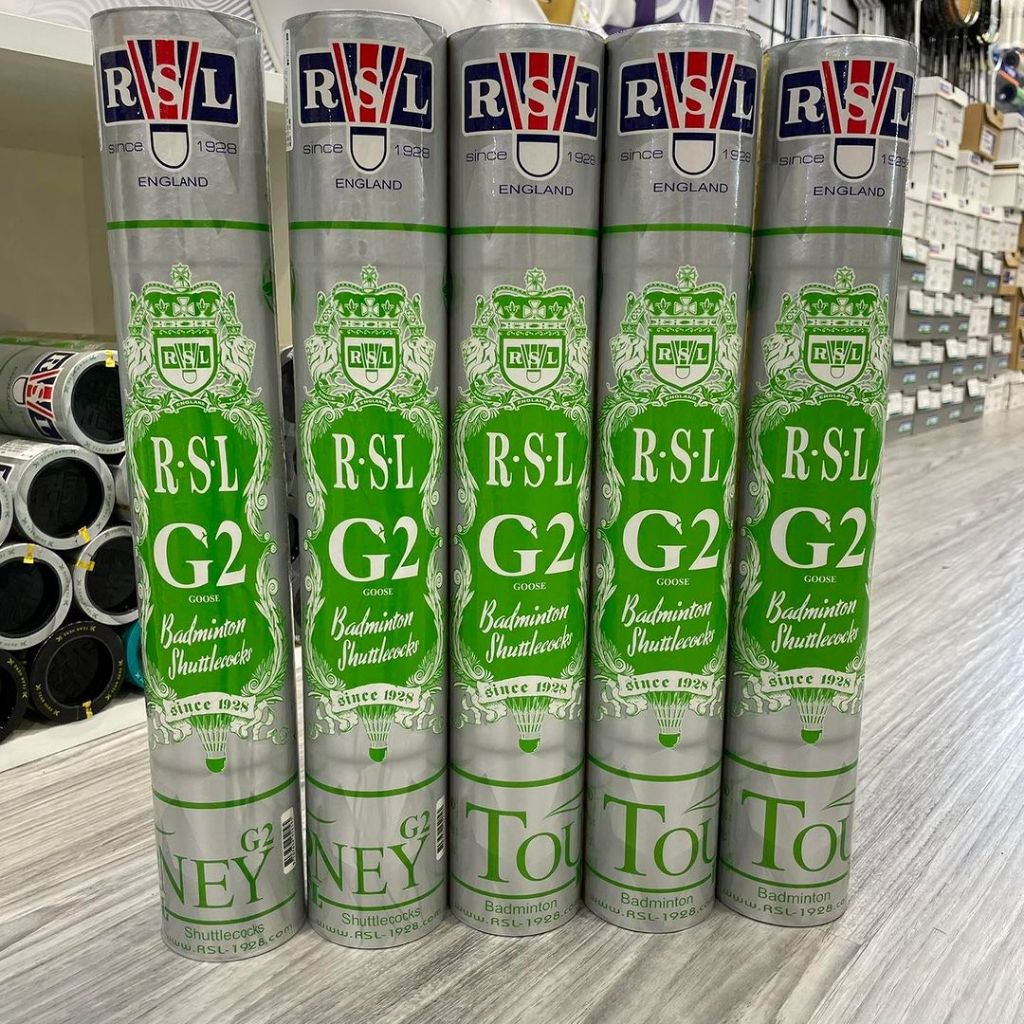 RSL G2 Badminton Shuttlecock (Goose Feather) Original 100% *PM Price ...